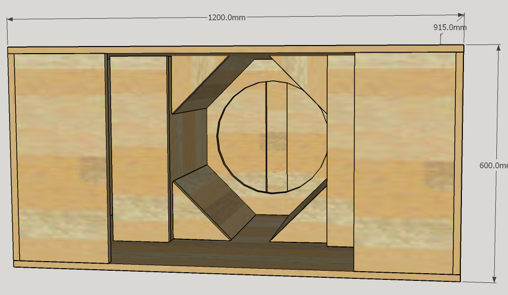 Paraflex C2E 1x18 Subwoofer Flat Pack | Speaker Hardware