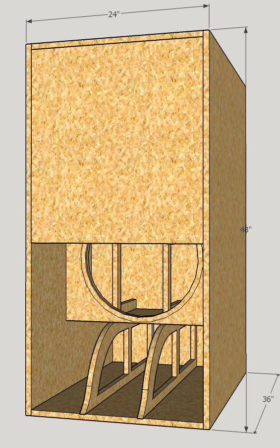 Paraflex Cram 218 Subwoofer Flat Pack | Speaker Hardware